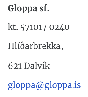 Þóra Rósa Geirsdóttir M.Ed. – Gloppa sf